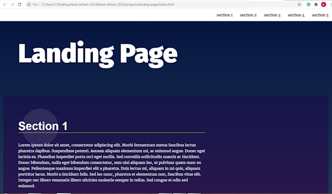 Build a landing page by Khalid_gaber | Fiverr