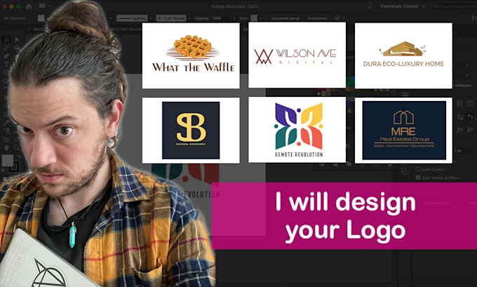 Design your logo from scratch by Arturoaz | Fiverr