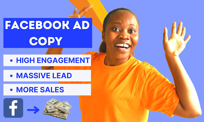 Write compelling facebook ad copy to generate lead by Nisowrite | Fiverr
