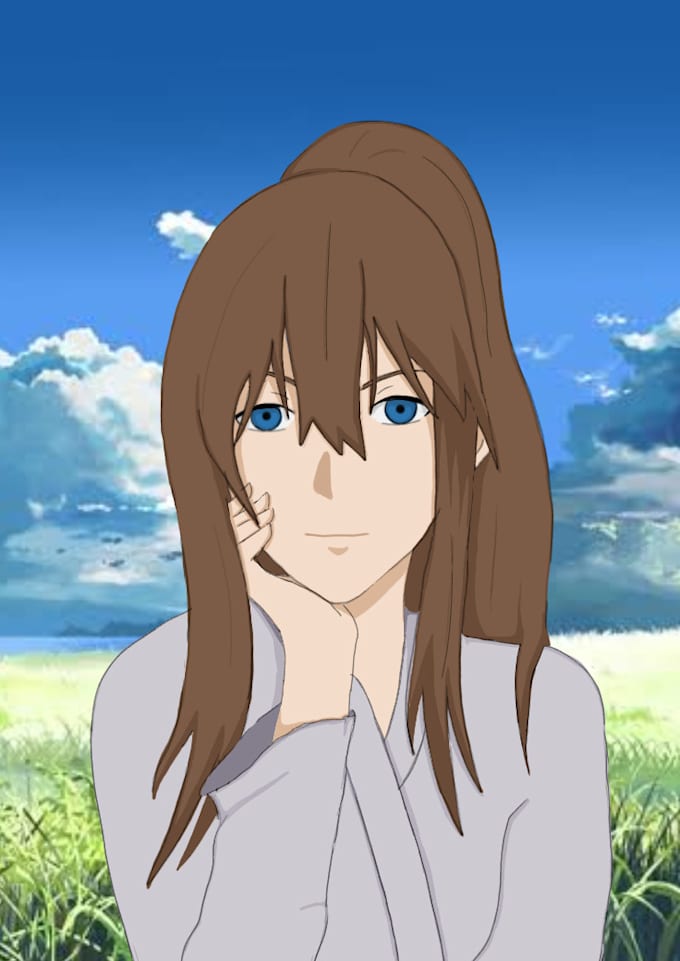 Create a simple anime oc by Chantescriven | Fiverr