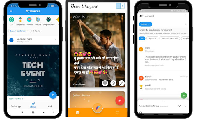 Professionally develop your dream mobile app using flutter by ...
