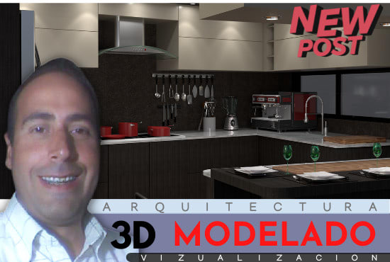 Voy a hacer un modelo 3d de sketchup de su proyecto arquitectónico by ...