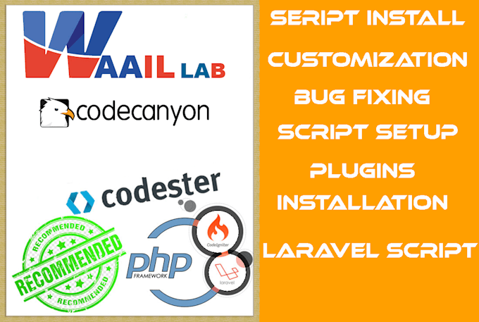 Install and setup any codecanyon php script by Abuwaail | Fiverr Install and setup any codecanyon php script by Abuwaail | Fiverr