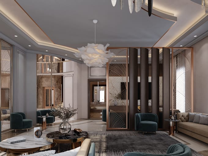 Render professional realistic interior scenes by Omarsultan942 | Fiverr