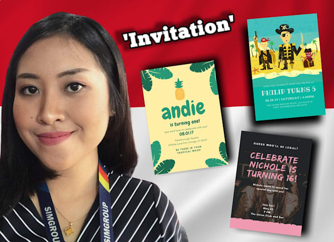 Design beautiful party invitation by Hi_billin | Fiverr