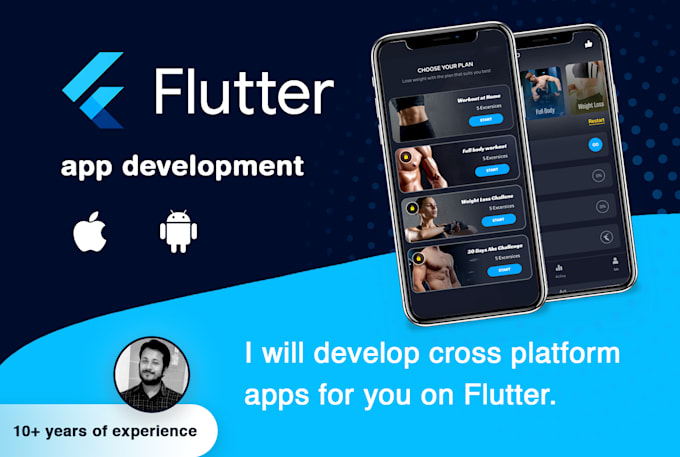 Design and develop high quality flutter apps for android and iphone by ...
