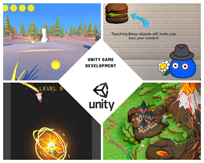 Develop 2d,3d game in unity game engine by Aizazhaider5 | Fiverr