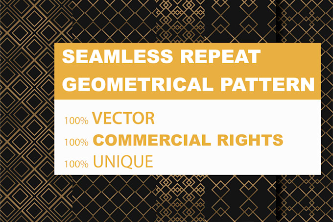 Create seamless pattern design geometrical pattern design or repeat ...