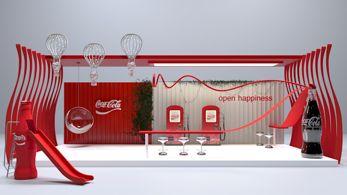 Activation booth , exhibition stands , display stands by Yasminsaadi ...