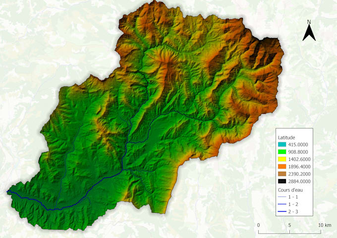 Do gis maps and spatial analysis with arcgis, qgis by Nidaleb | Fiverr