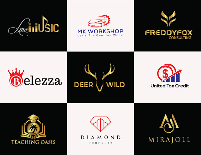 Create modern minimalist professional brand logo design by Designer ...