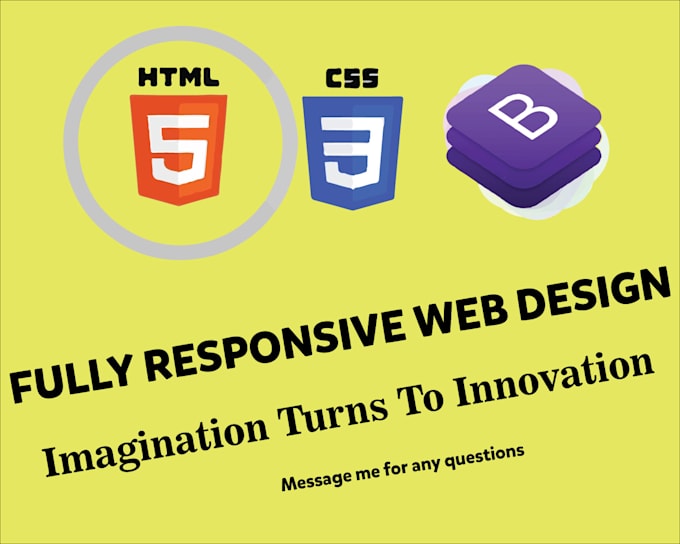 Do html5,css3,bootstrap front end responsive design by Creativegfx9_9 ...