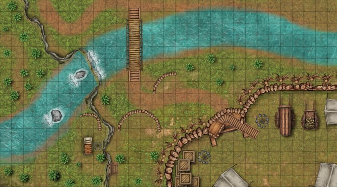 Make fantasy battle maps for you by Jarenhurni | Fiverr