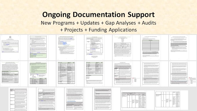 Update and maintain your technical business documents by Vickieito | Fiverr