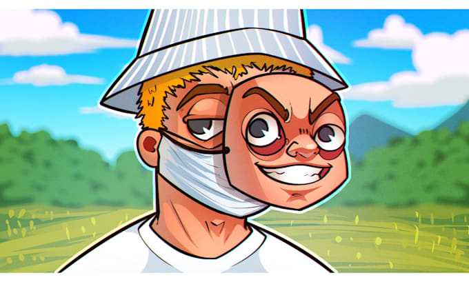 Draw high ctr illustrated cartoon thumbnail for youtube by Wacorsgfx ...