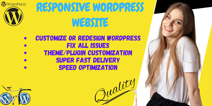 Redesign Customize And Fix Css Issues Wordpress Website By Raiusamaakram Fiverr