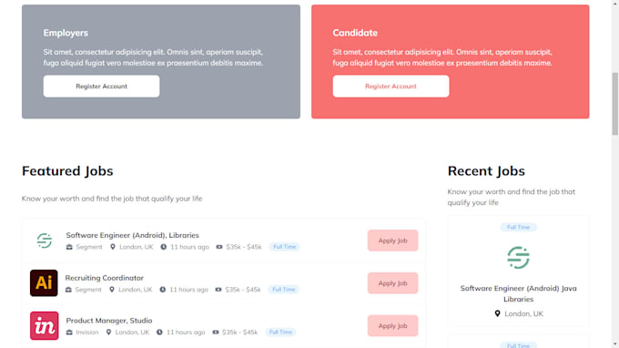 Do responsive web development in react js, next js, nft landing page by ...