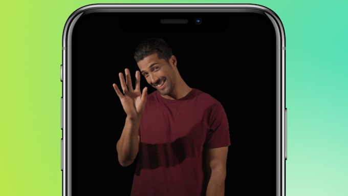 Turn your video into an animated transparent gif sticker by ...