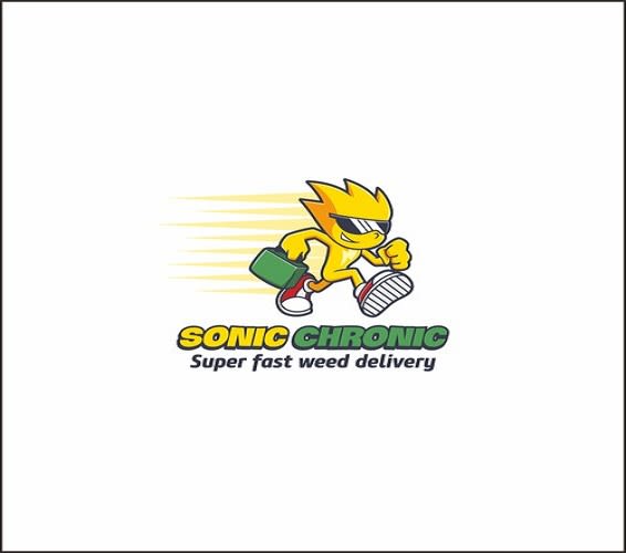Design sonic speed weed delivery service logo in 1 day by Debrat67 | Fiverr