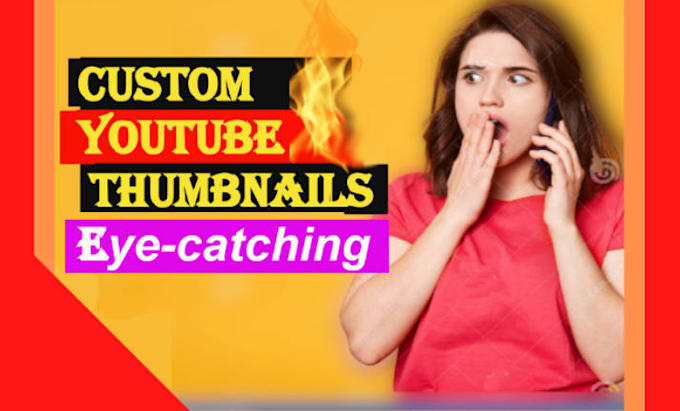 Create best, attractive and viral click bait thumbnail by ...