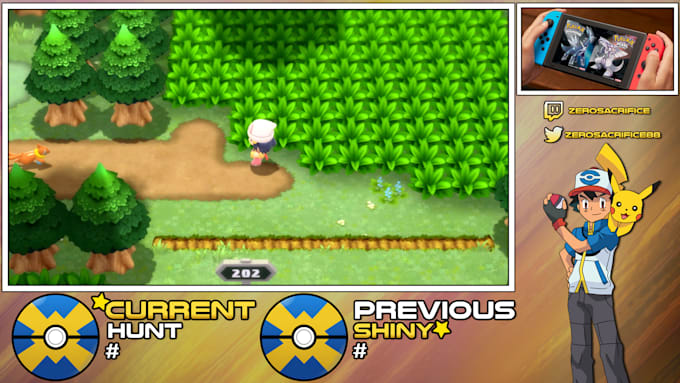 Design a amazing pokemon stream overlay by Zerosacrifice | Fiverr