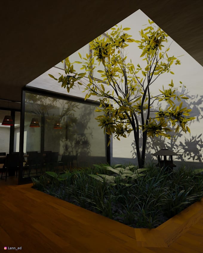 Low poly interior design with realistic render by Lann38 | Fiverr