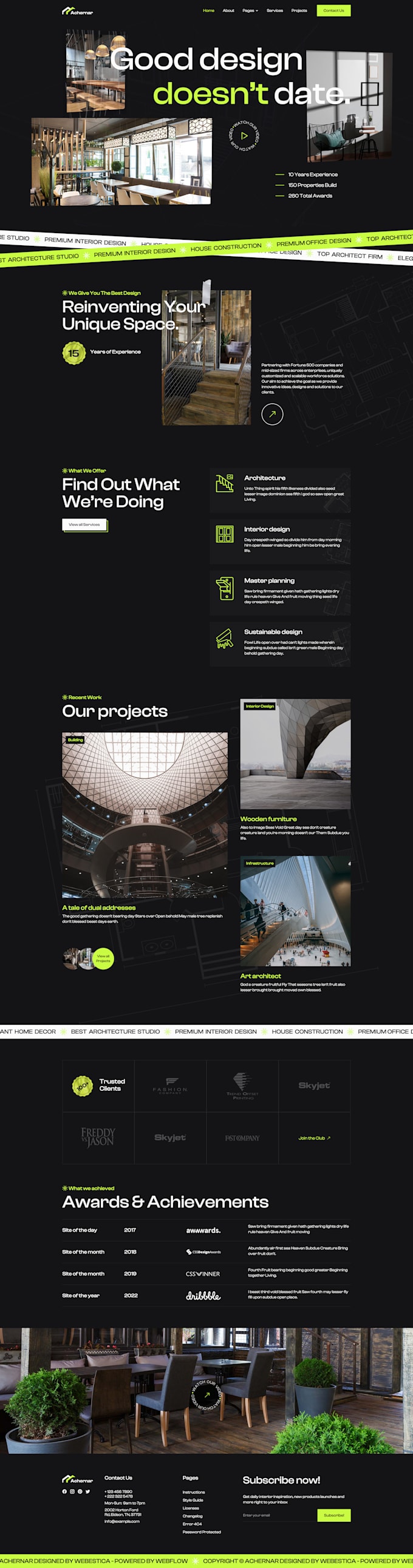 Design a high end looking website for corporate or ecommerce by ...