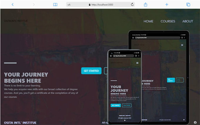 Be your frontend developer with react js by Evaradi | Fiverr