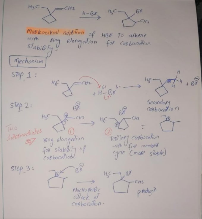 Solve organic reaction and mechanism problems by Expert_chemguru | Fiverr