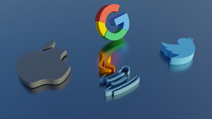 Convert 2d flat logo design to 3d, stl file for 3d printing by ...