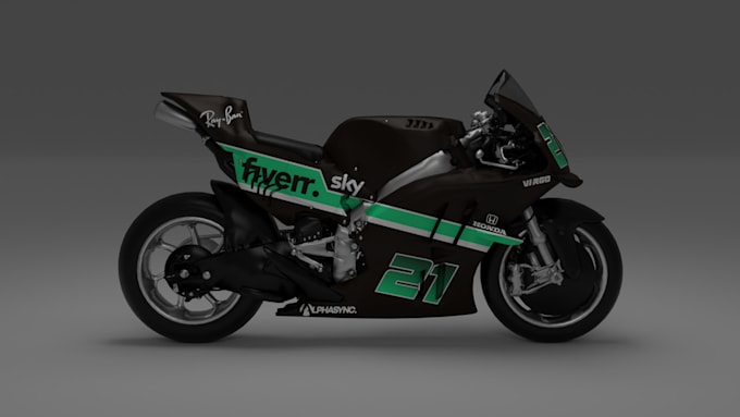 Design a motorbike livery for your team or company by Sol_virgo | Fiverr