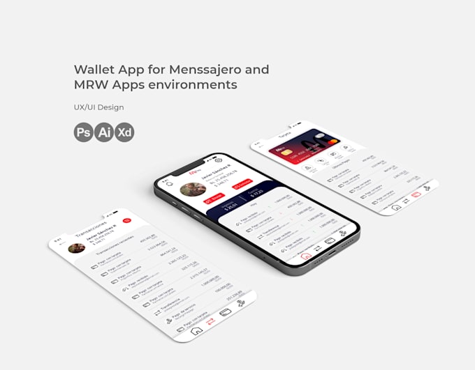 Do mobile or web ux ui design using adobe xd by Manuel_tr | Fiverr