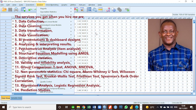 Do Your Data Analytics Using Spss And Excel And R And Power Bi By