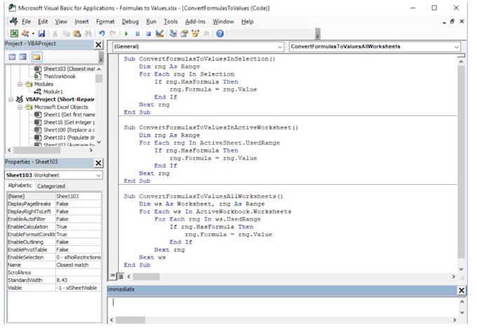 Do automate your excel using vba macros and formating by Kodirud | Fiverr