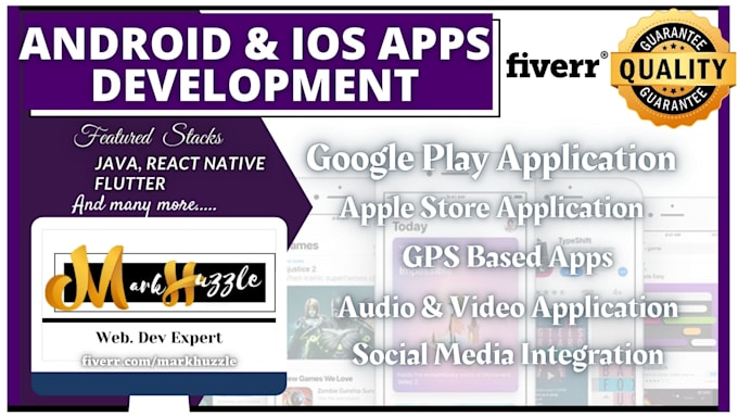 Build android and ios apps using react native for your business by ...