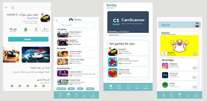 Design creative ui ux for mobile app user interface by Mo_alkariri | Fiverr