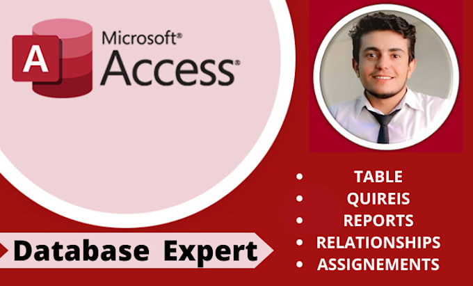 Design and develop microsoft access, ms access database expert by ...