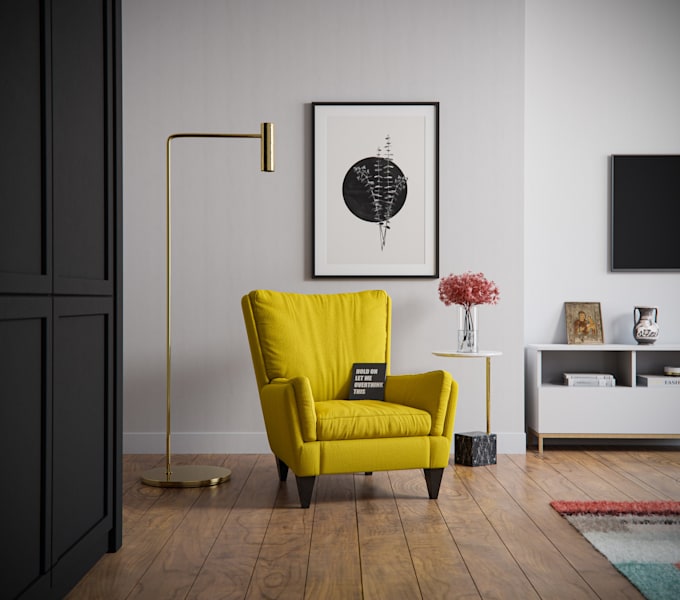 Do hyper realistic interior exterior architecture visualization 3d ...