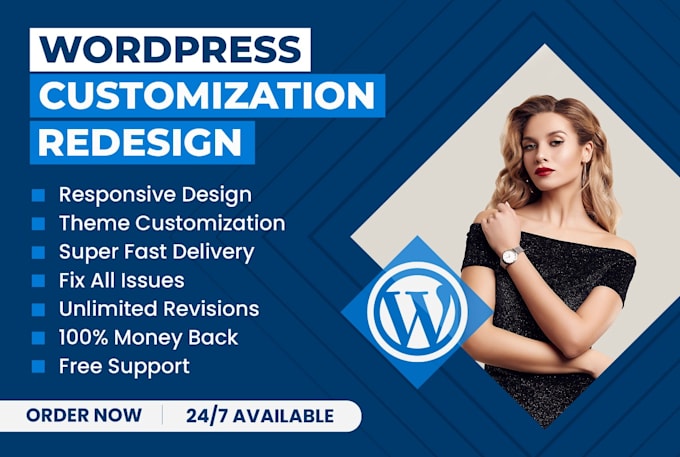 Revamp Redesign Customize And Fix Css Issues Wordpress Website Design By Miss Alizay Fiverr