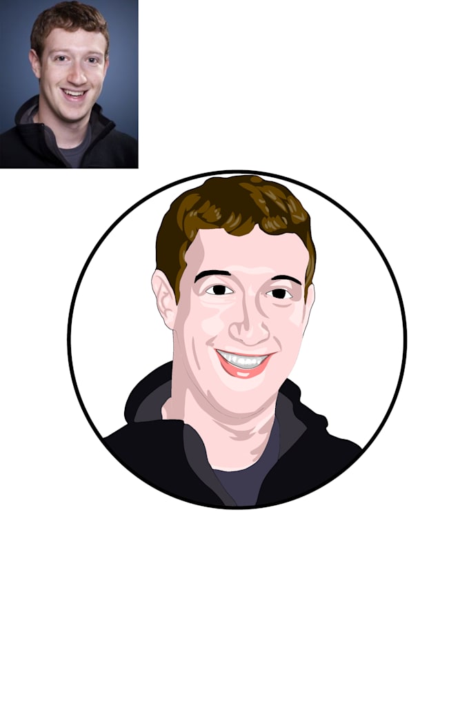 Draw a avatar cartoon for you profile by Alexsaputra539 | Fiverr