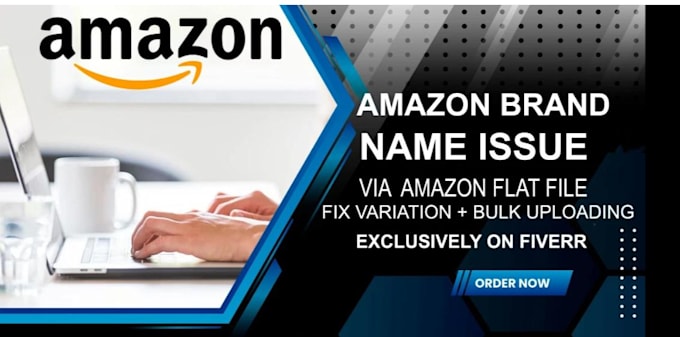 Fix amazon brand name issue via amazon flat file feed filee by Abdullahjutt16 | Fiverr