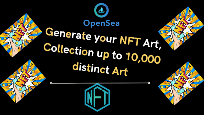 Generate nft art collection, nft generator, up to 10k art collections ...