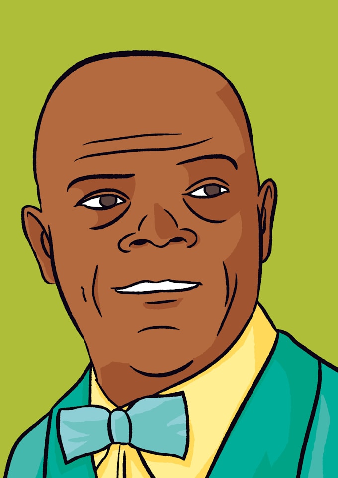 Draw your favourite actor or actress in comic style by Lzerwer | Fiverr