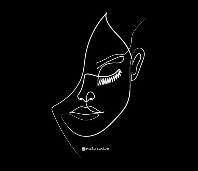 Make one line logo, drawing or tattoo for you by Onelineartist | Fiverr