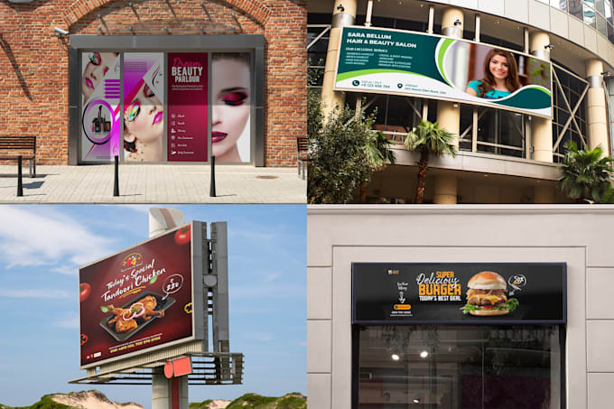 Design billboard, sign board, yard sign, signage, vinyl banner by ...