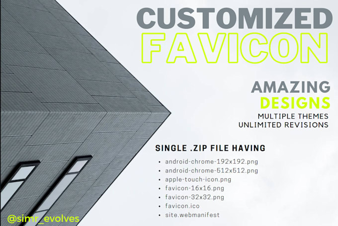 Create custom favicon from logo by Simr_evolves | Fiverr