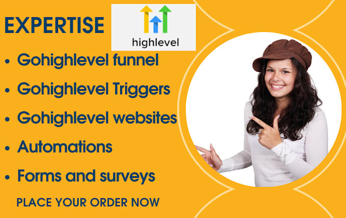 Setup gohighlevel landing page funnel salesfunnel by Sky__digital | Fiverr