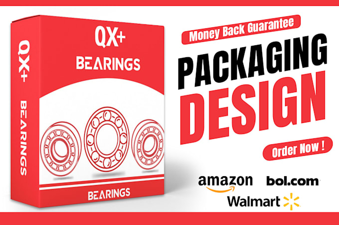 Design unique amazon product packaging labels and box design by ...