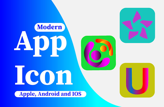 Design app icon logo by Logo_creater_01 | Fiverr