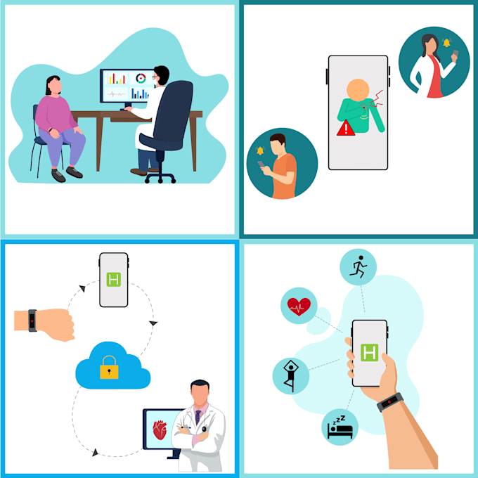 Create 2d flat vector illustration by Iam_sweta_as | Fiverr